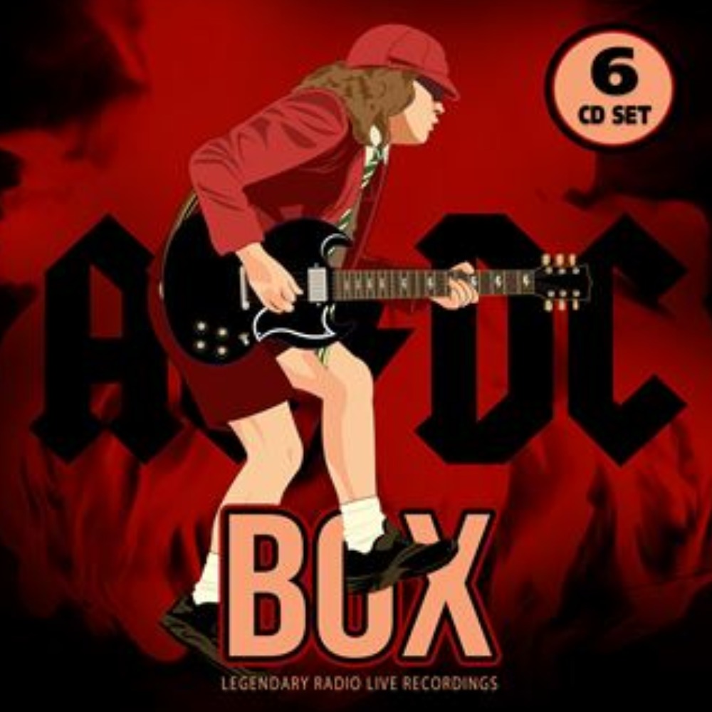 New AC/DC BOX Legendary Radio Live Recordings 6-Disc CD Music Album ...